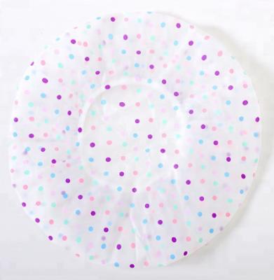 Cina EVA Shower Cap Multiapplication Lightweight riutilizzabile per gli adulti unisex in vendita