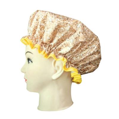China Tampão de chuveiro reusável de PEVA, tampões de chuveiro Multifunction para as senhoras ajustáveis à venda