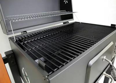 Cina Griglie a carbone autoportanti per barbecue da 30 pollici con tavoli a fornello laterale combinati per fumatori in vendita