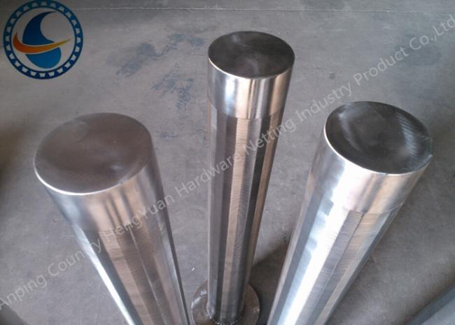 Wedge wire mesh filtration system in operational environment