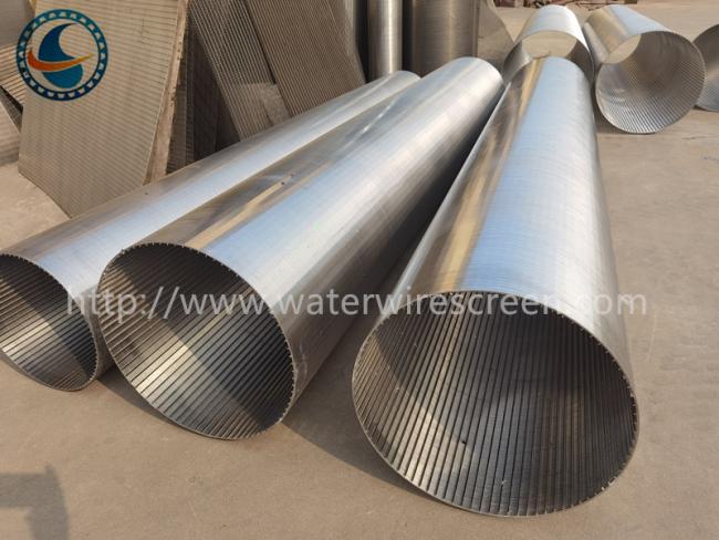 Continuous Slot Johnson Wire Wrapped Screen close-up view