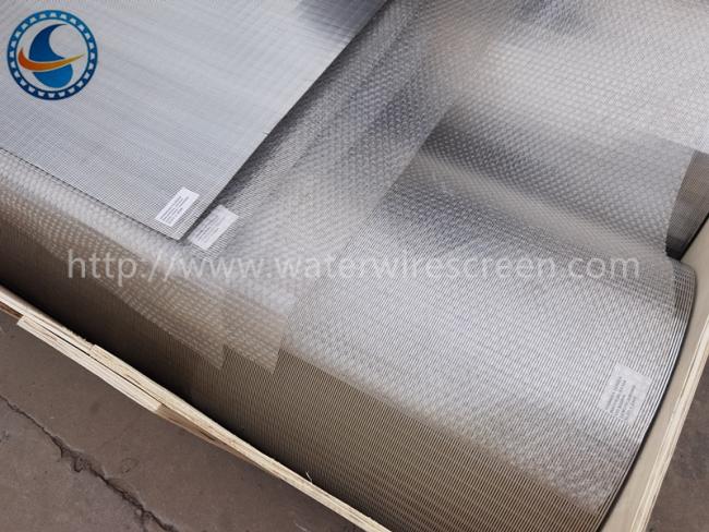 Full length view of Continuous Slot Johnson Screen