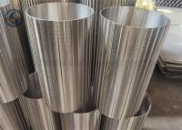 China Reverse Winding Silk Screen Vee Wire Wrapped Screen SGS ISO for sale
