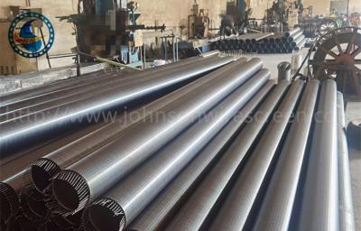 中国 8-5/8インチ SS304 ジョンソン井戸スクリーン 水井で砂を制御するために使用 販売のため