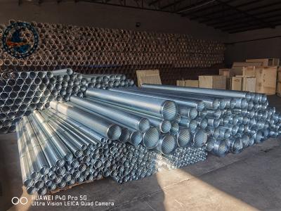 China 6-5/8" Low Carbon Galvanized Johnson Wire Screen With Customizable Sample for sale