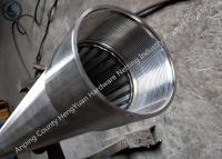 China Continuous Slot Opening Johnson Wire Screen With Threaded Coupling Ends for sale