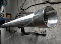 China Continuous Slot Opening Johnson Wire Screen With Threaded Coupling Ends for sale