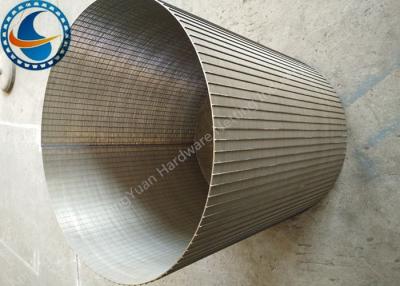 China Easy Maintenance Wedge Wire Sieve Filters For Food Processing Applications for sale