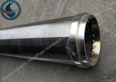 Cina Tubo continuo dello schermo di cavo del cuneo di scanalatura con resistenza della corrosione eccellente in vendita