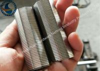 China Anti Cohesive SS Wedge Wire Screen Pipe / Vee Wire Wrapped Screen for sale