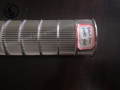 China SUS 304 Wedge Wire Screen Pipe OD 40mm With High Mechanical Strength for sale