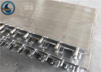 China Arc Shape Wedge Wire Screen Panels , SUS 304 Parabolic Screen Filter for sale
