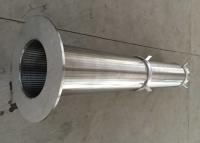China SS Wedge Wire Screen Pipe Non Clogging For Liquid / Gas / Solid Filtration for sale