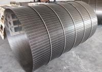 China Reverse Vee Wire Wrapped Screen Johnson Type 150 - 1000μm Slot for sale