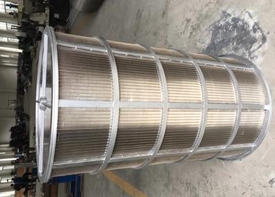 China High Efficiency Stainless Steel Screw Press Screen With Sturdy Constriction for sale