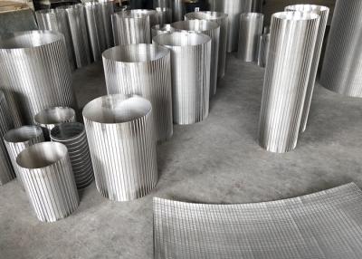 China Johnson Rotary Screen Drum Stainless Steel 316L Made for sale