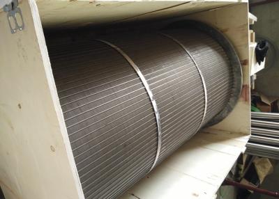 China High Filtration Accuracy Rotary Screen Drum , Stainless Steel Back Flush Screen for sale