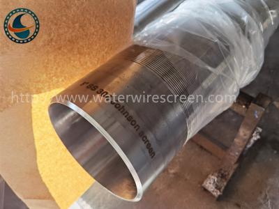 China SS 304L High Strength Continuous Slot Sand Control Water Wire Screen for sale