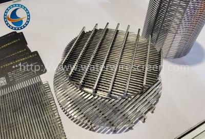 China Rod Based Continuous Slot Wedge Wire Screen Pipe for sale