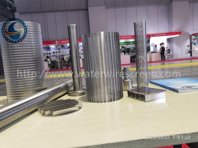 China Rod Based Continuous Slot Wedge Wire Screen Pipe for sale