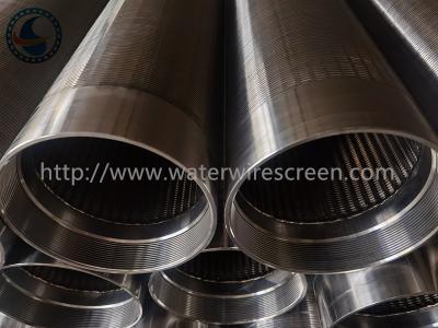 China SS304 Filtro de filtro de pozo de agua de alambre de vaca para el control de la arena en venta