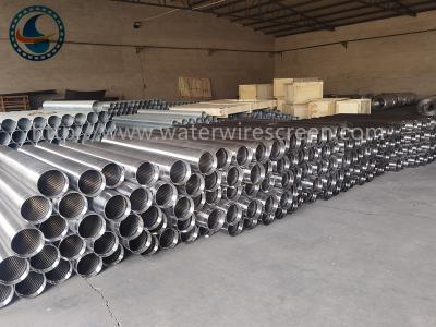 China SS304 Filtro de filtro de pozo de agua de alambre de vaca para el control de la arena en venta