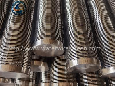 China Aangepaste 20-200 micron Johnson Wedge Wire Screens roestvrij staal for sale