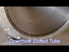 SS304 Wedge Wire Screen Profile Wire Screen OD 325mm For Vertical Wells