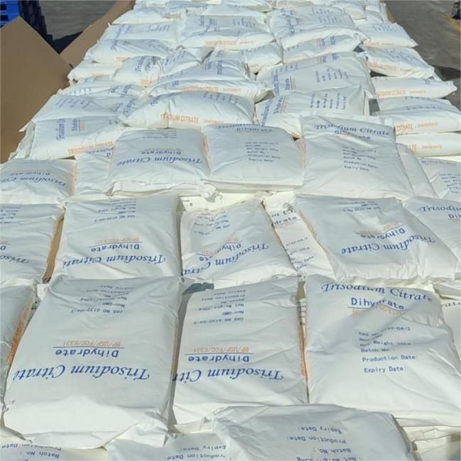 High Quality Food Grade Sodium Citrate (Na3C6H5O7)