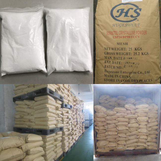 High Quality Food Grade Sweetener Sorbitol (C6H14O6) (CAS: 50-70-4)