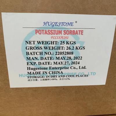 Cina Sorbato di potassio La scelta migliore per conservanti di carne 100% di purezza additivi alimentari in vendita
