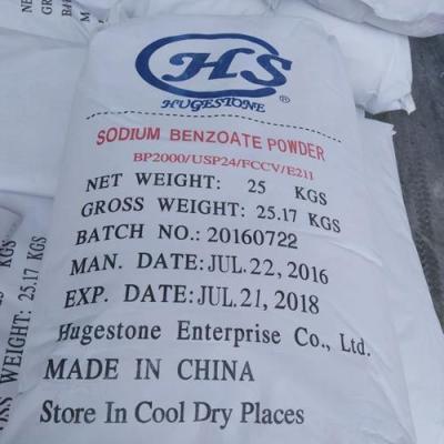 Cina Benzoato di sodio di grado alimentare con formula molecolare C7h5nao2 e numero CAS 532-32-1 in vendita