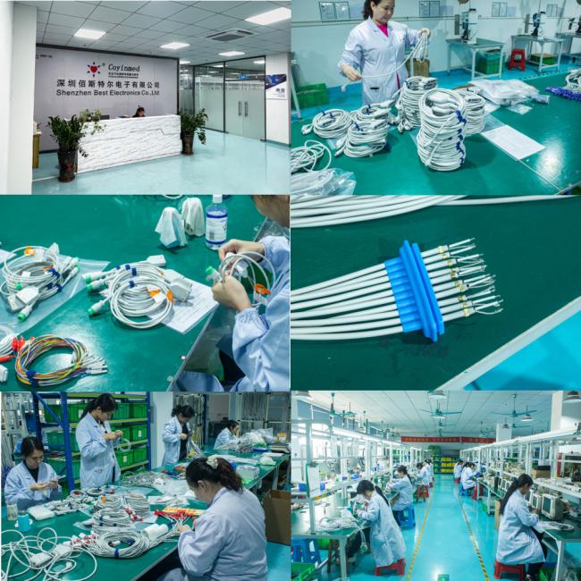 GE Datex Ohmeda Reusable SpO2 Sensor OXY-F4-MC TruSignal Tech TruSat ED 9Pin TS-F4-MC SpO2 Probe 2
