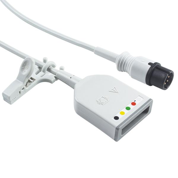 Mindray 0012-00-1255-01 TPU ECG Trunck Cable AAMI 6Pin ECG Cable