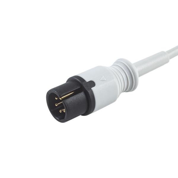 Mindray 0012-00-1255-01 TPU ECG Trunck Cable AAMI 6Pin ECG Cable