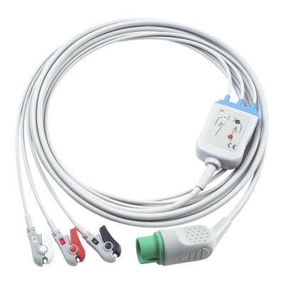 Cina TPU Spacelabs Compatibile 3 AHA Grabber a cavo a piombo in vendita