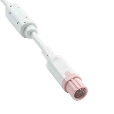 China Drager 8409626 Flow Sensor Cable 7 Pin Grey Color for sale