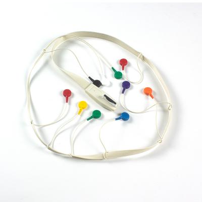 Chine Compatible avec Mortara X12 + Holter ECG Cable Mortara ECG Holter Mortara Cable 10 coup de plomb à vendre
