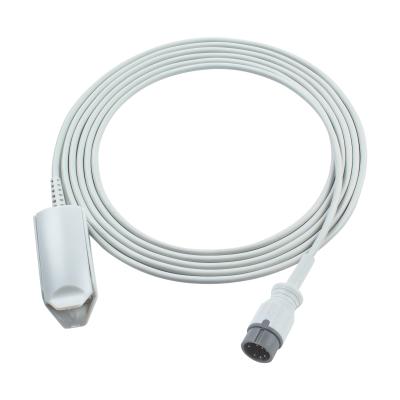 Zoncare PM7000D 프로브 6Pin 성인 디지털 3.0M PM7000C를 위한 호환성 Zoncare SpO2 테스트 케이블