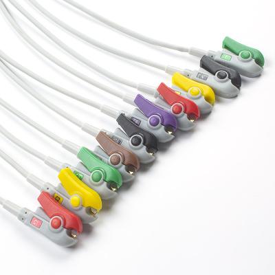 China Kompatible P-Hilips TC30 TC50 EKG Leadwire IEC Grabber TC70 IEC Grabber zu verkaufen