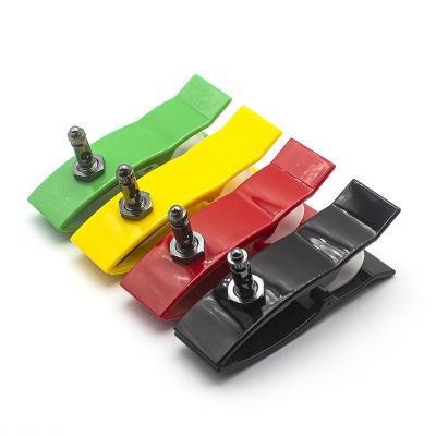 China Pediatric Multiple Color Limb Clamp Adapters with Snap End Connector and Ag/Cl Plating for sale