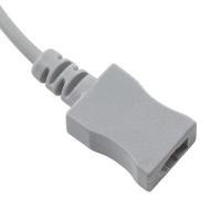 China Compatible Temperature Adapter 6.3 Mono Plug To Rectangular Dual Pin YSI400 Series for sale