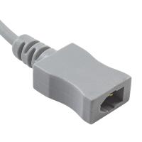 China Compatible Temperature Adapter 6.3 Mono Plug To Rectangular Dual Pin YSI400 Series for sale
