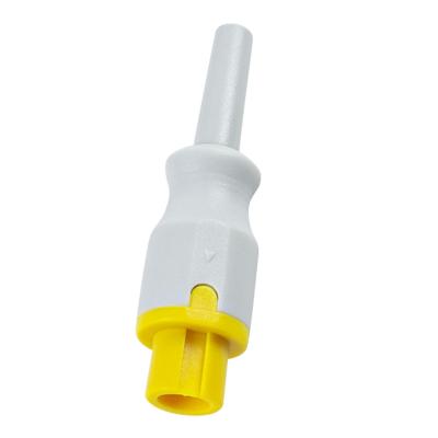 China Single Channel 2-Pin Connector Temperature Adapter Compatible with Mindray Datascope 0011-30-37391 for sale