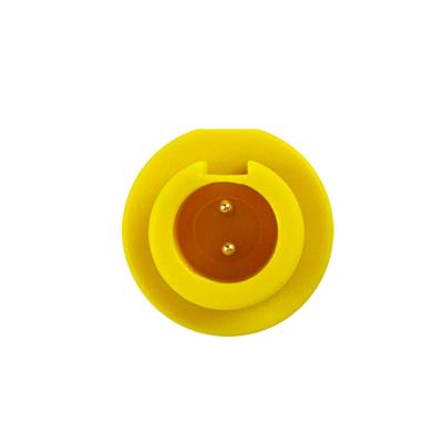 China Single Channel 2-Pin Connector Temperature Adapter Compatible with Mindray Datascope 0011-30-37391 for sale