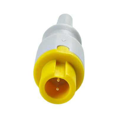 China Single Channel 2-Pin Connector Temperature Adapter Compatible with Mindray Datascope 0011-30-37391 for sale