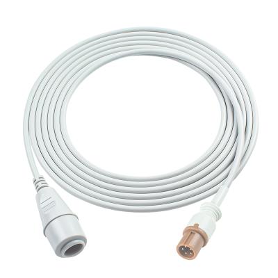 China Cable de Adaptador Contec IBP 5pin Con Conector PVB Presión sanguínea Cable de extensión IBP en venta