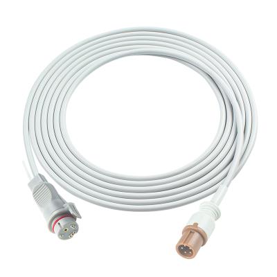 China Cable de Adaptador Contec IBP 5pin Con Conector PVB Presión sanguínea Cable de extensión IBP en venta