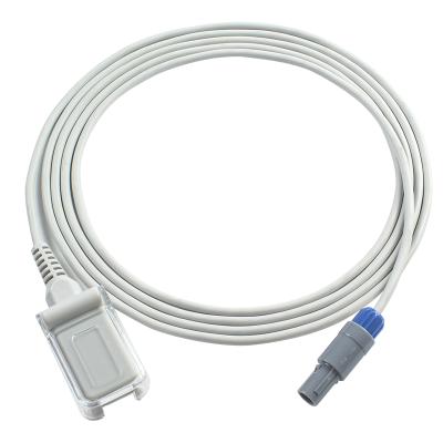 중국 고성능 재사용 가능 SpO2 센서 연장 케이블 6핀, 3F 장치용 판매용