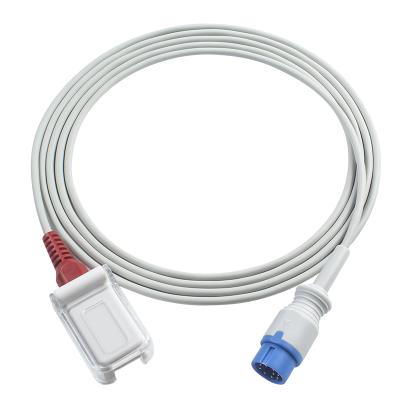 중국 Biolight 9핀 재사용 가능 SpO2 센서 연장 케이블 Ma-simo Red Tech 판매용